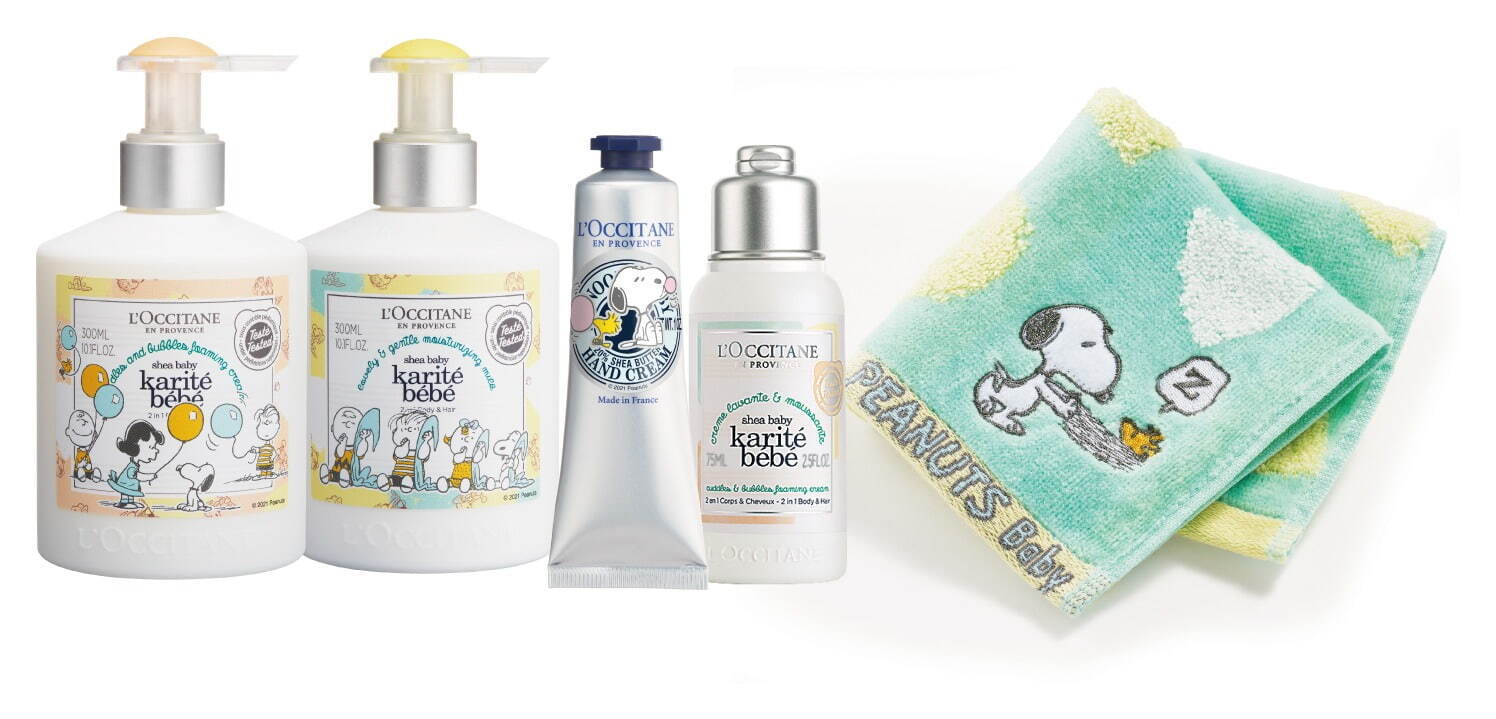 L'OCCITANE x 史努比聯名來啦！SHEA及SHEA BABY人氣商品全都有。 | Japaholic