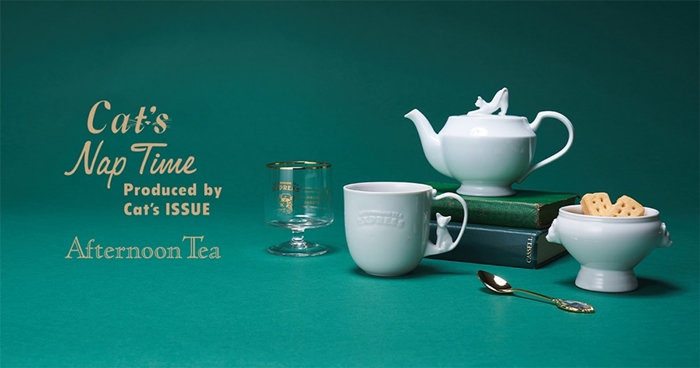 Afternoon Tea×Cat's ISSUE好評推出第10彈周邊！「貓咪下午茶列車」商品每款都超可愛 | Japaholic